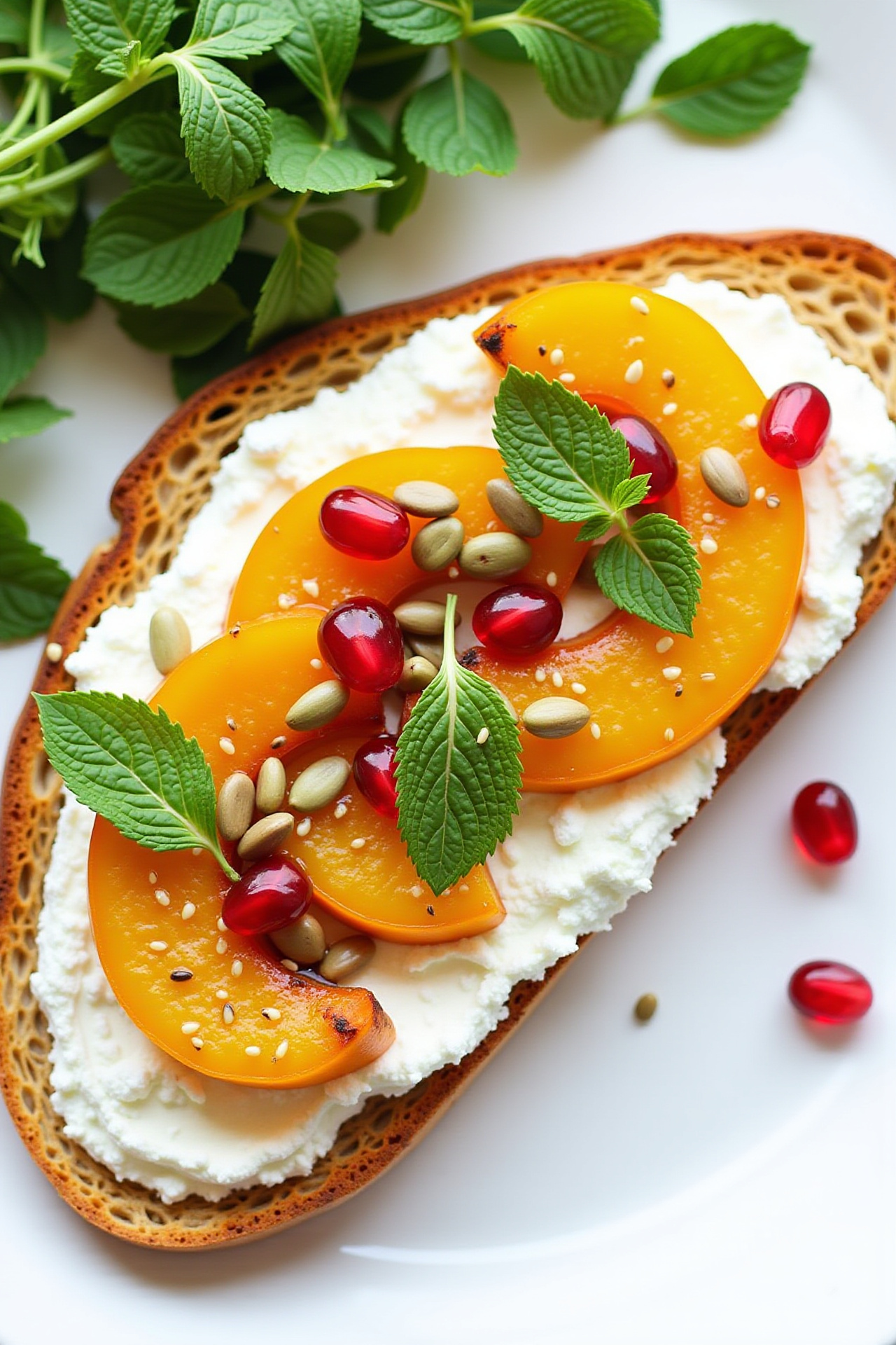 "Elevate Your Toast: A Vibrant Guide to Roasted Butternut Topping ...